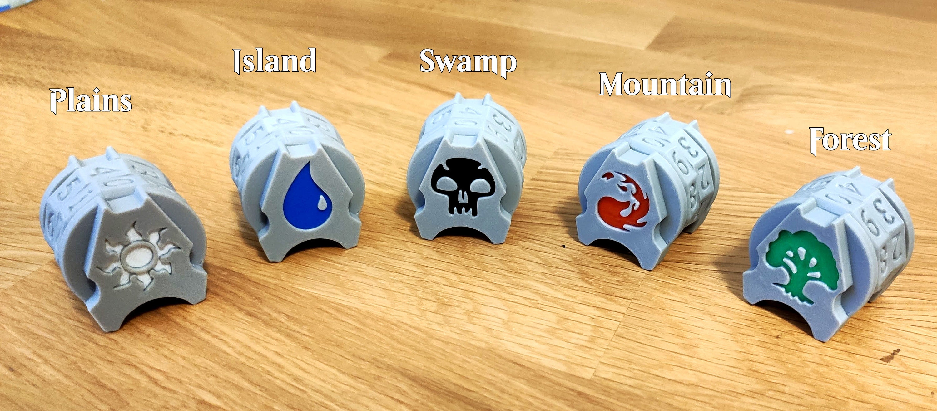 MTG 3D Printed Spindown Life Counter mana Symbols - Etsy Canada