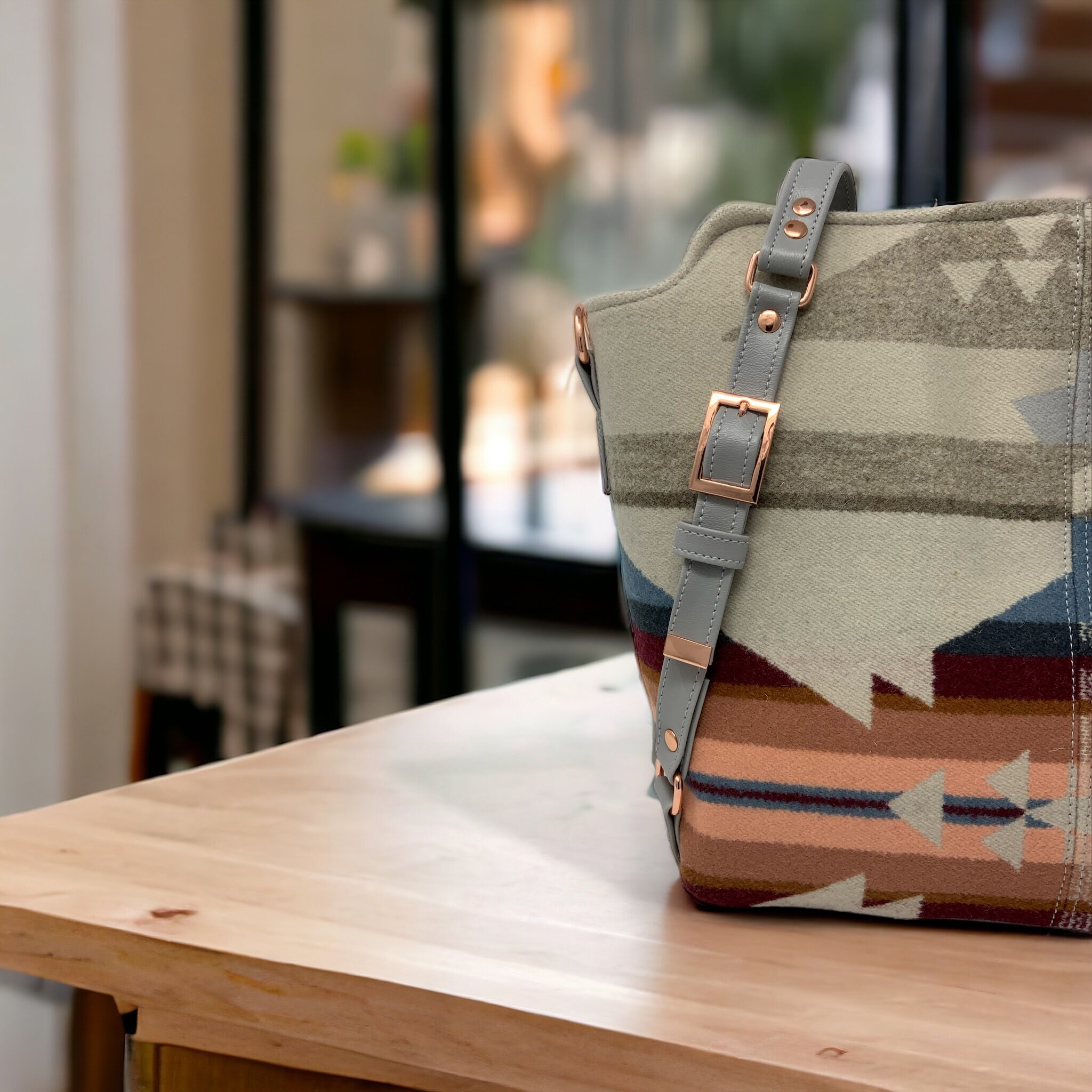 Wool Shoulder Strap Bag Moonwake Purse Slouch Hobo Style - Etsy