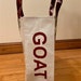 Reusable Tote Bag, GOAT Design, Upcycled Feed Bags, Market Bag ...