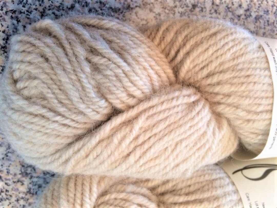 Yarn--3-ply Bulky Weight-alpaca NFP Essential Bulky in Cream - Etsy