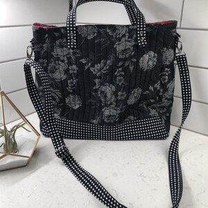 Carry-it-all Tote Handbag Pattern Tote Bag Pattern Shopping Travel ...