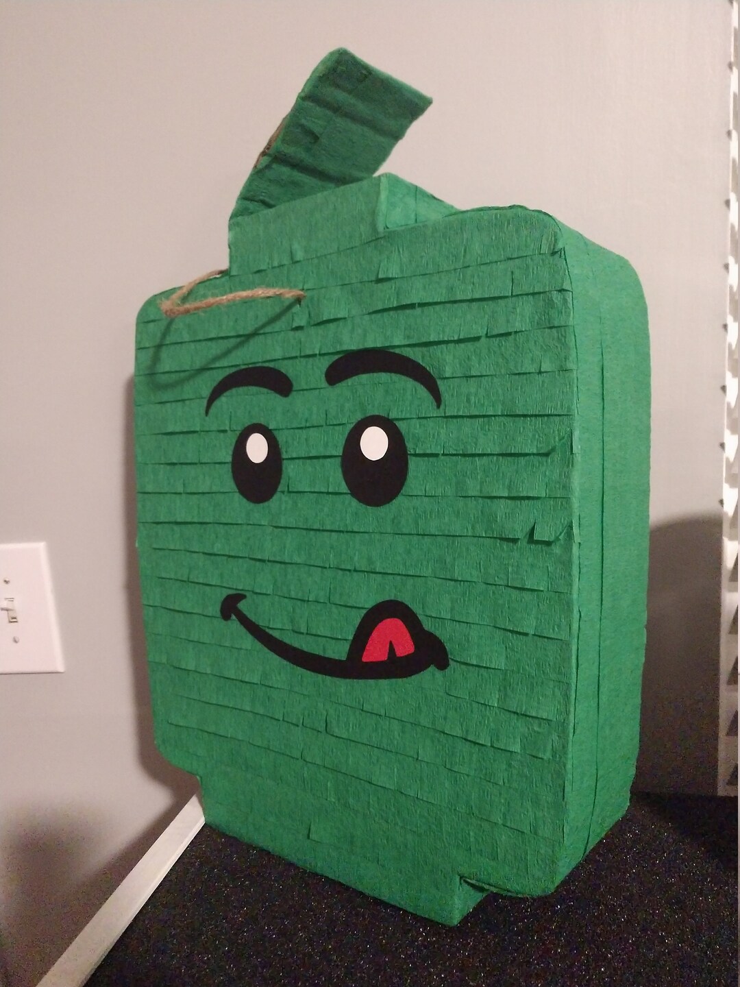 Block Head Pinata - Etsy
