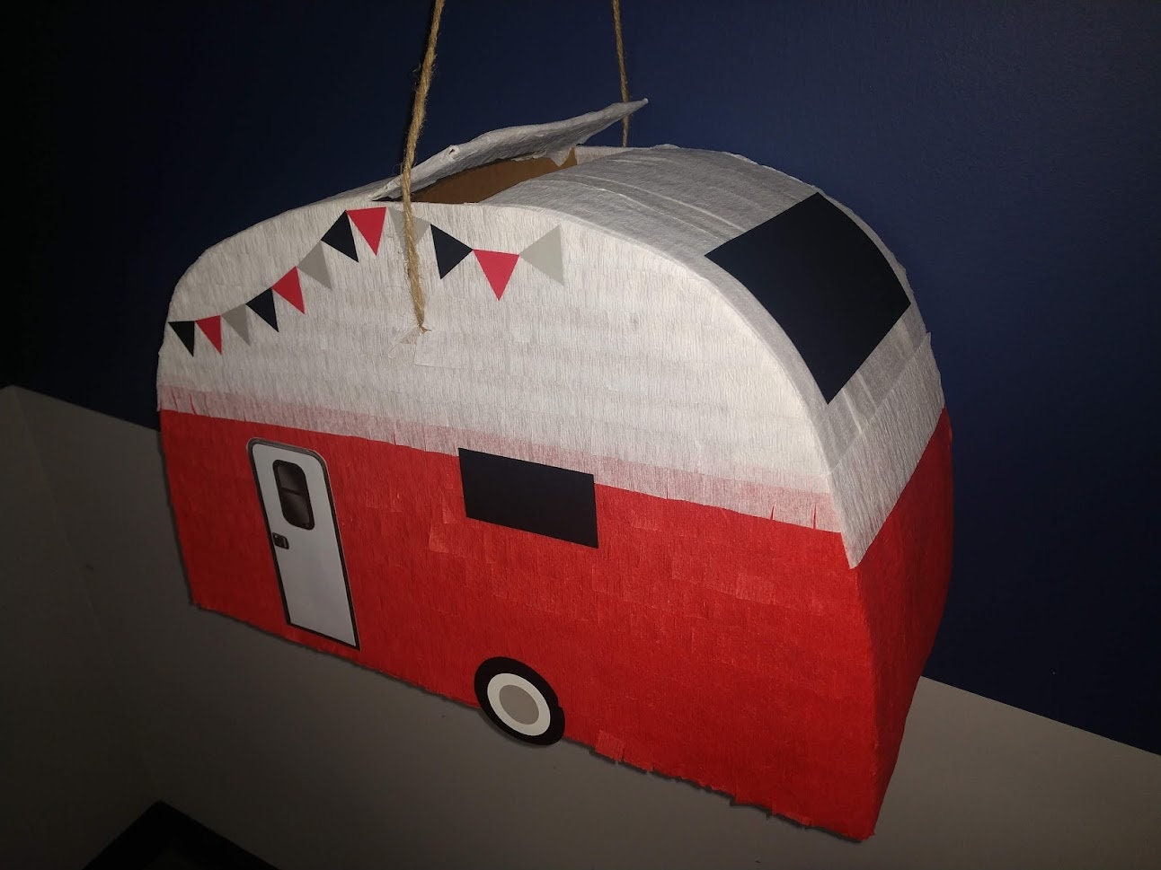 Red & Black Camper Pinata - Etsy