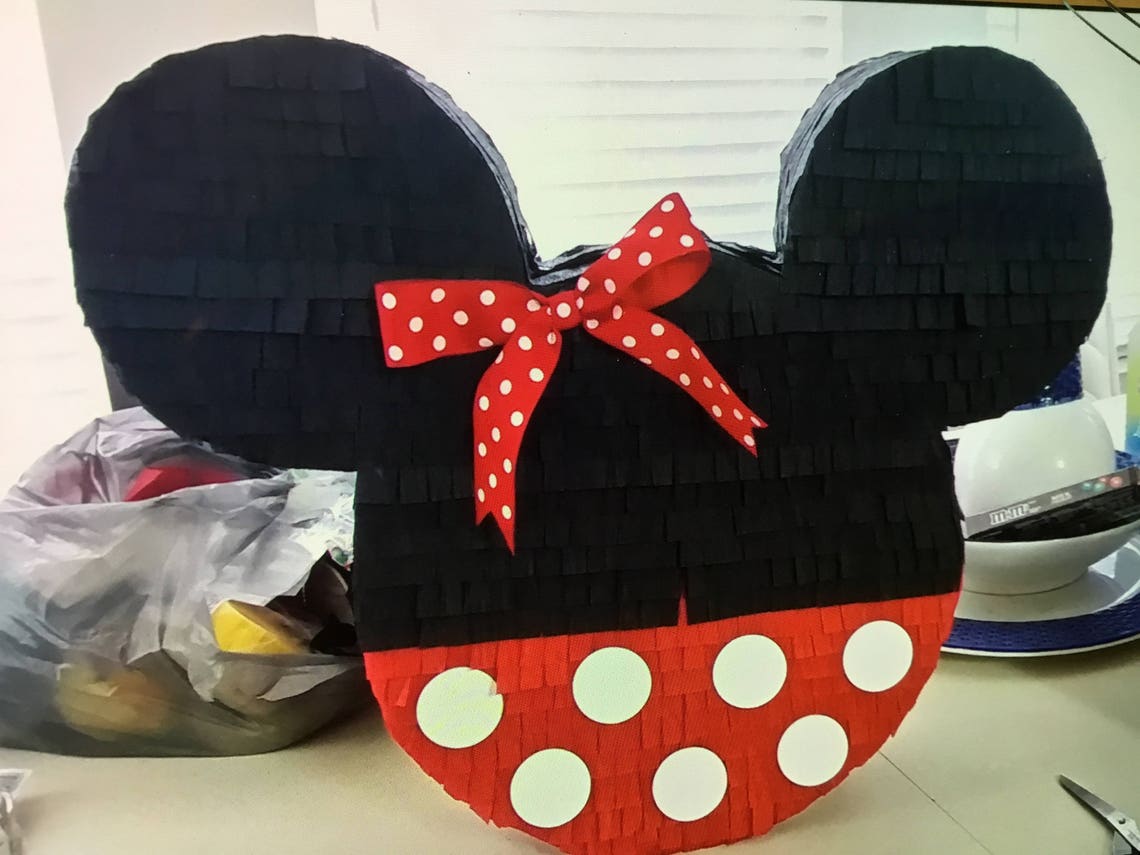 Minnie Mouse Pinata - Etsy