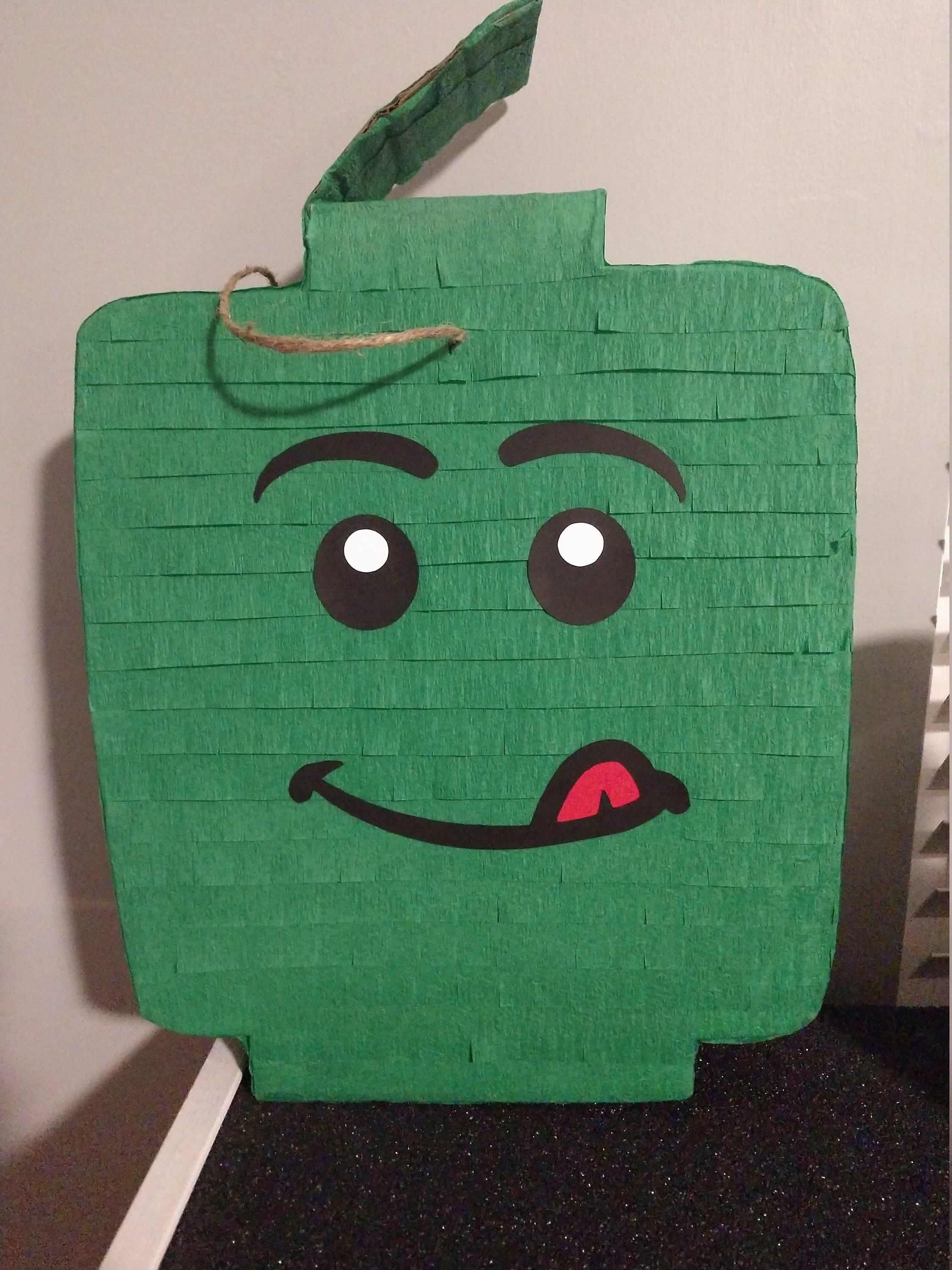 Block Head Pinata - Etsy