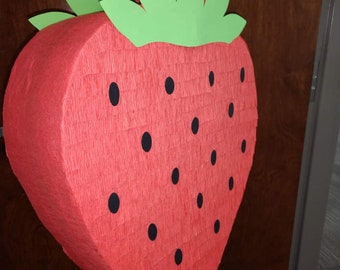 Strawberry Pinata - Etsy