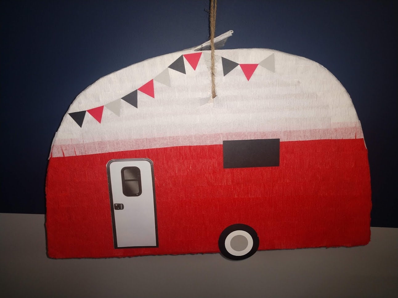 Red & Black Camper Pinata - Etsy