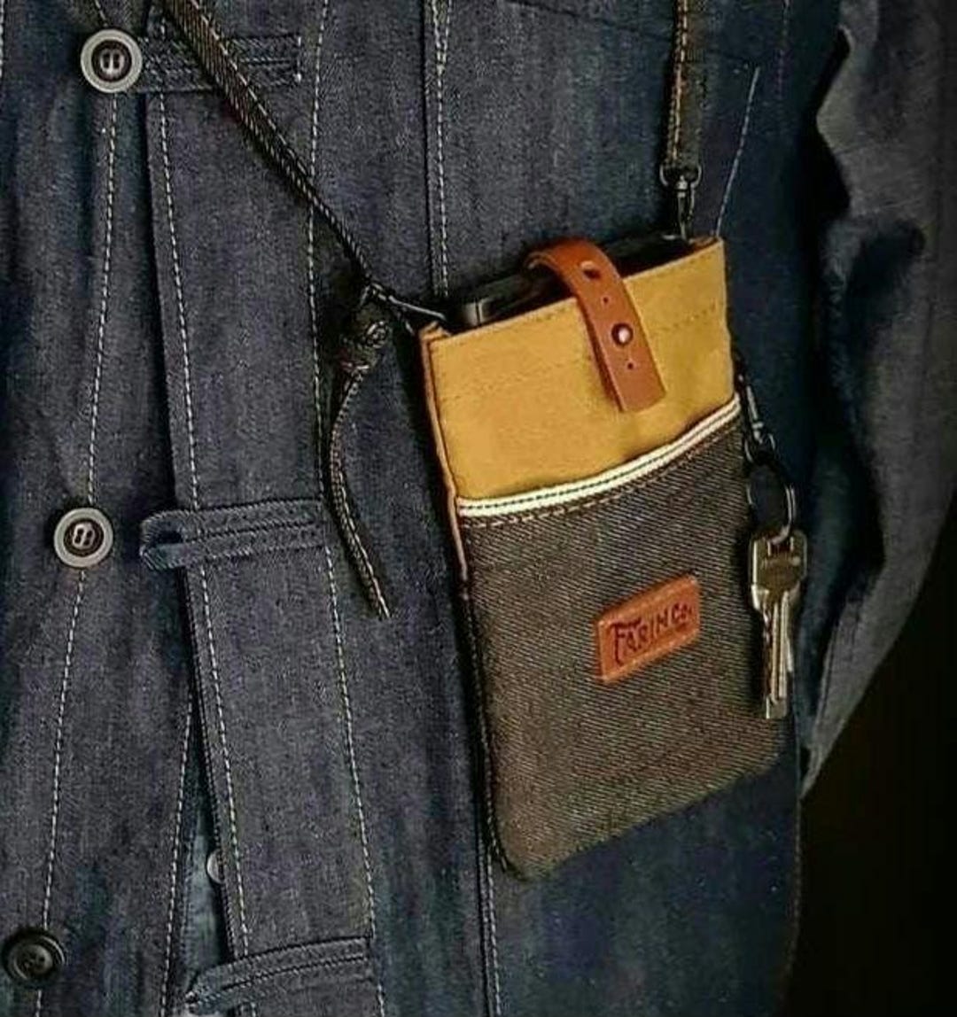 Selvedge Denim, PHONE BAG, Telephone Bag, IPHONE, Phone Bag, Mobile ...