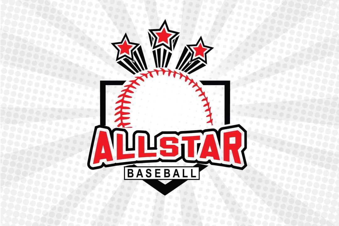 All Star Baseball Svg, Star Baseball Svg, Baseball Tournament ...