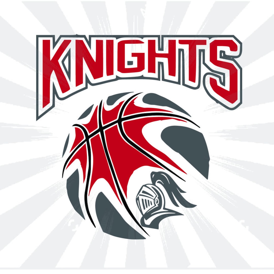 Knights Basketball, SVG, DXF, EPS, Cut File,knights,basketball ...
