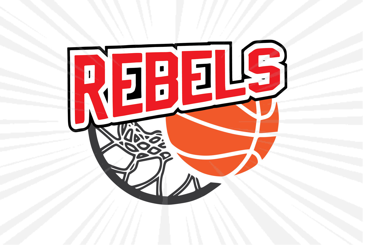 Rebels Svg,basketball Svg,rebels Basketball,rebels Cut File,cricut Cut ...