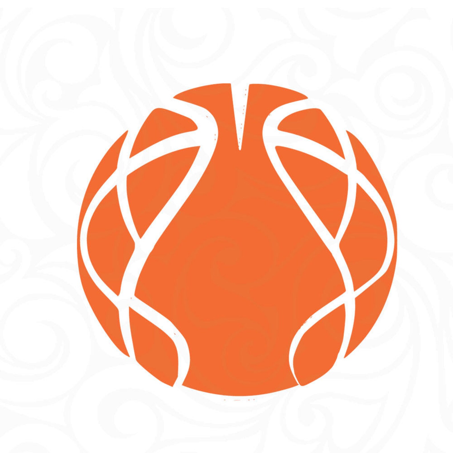 Basketball SVG DXF EPS Cut File Basketballbasketball Mom | Etsy