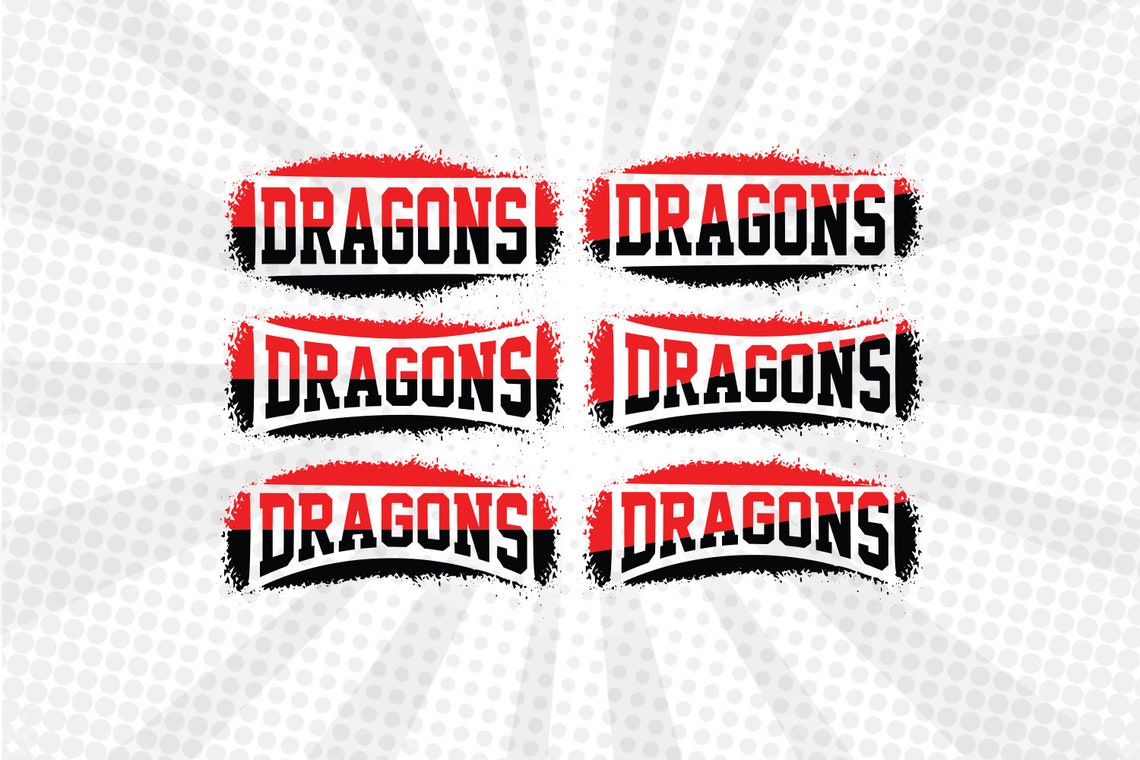 Dragons dragons Svg Dragons Logo dragons Mascot Dragons - Etsy