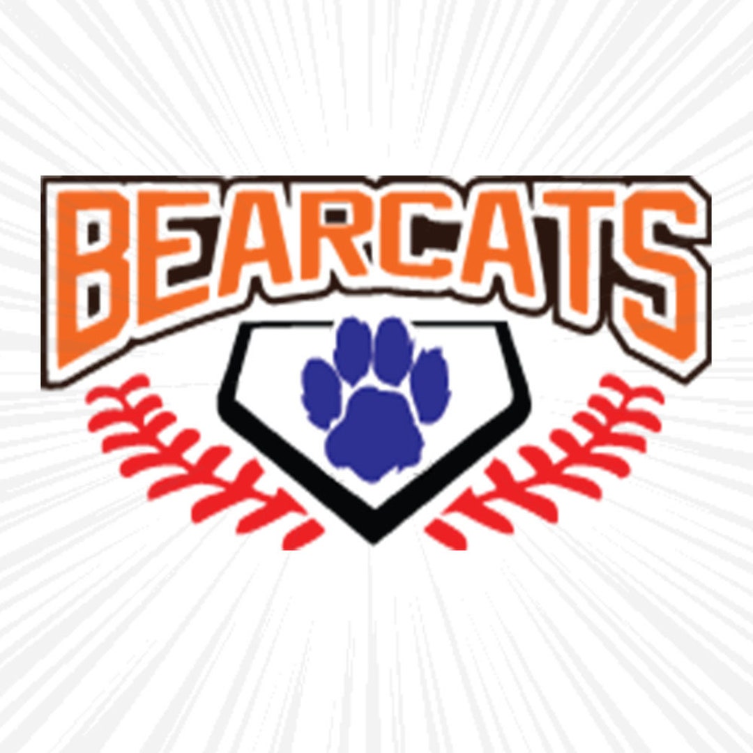 Bearcats Baseball, Bearcats Baseball Svg, Bearcats Softball, Bearcats ...