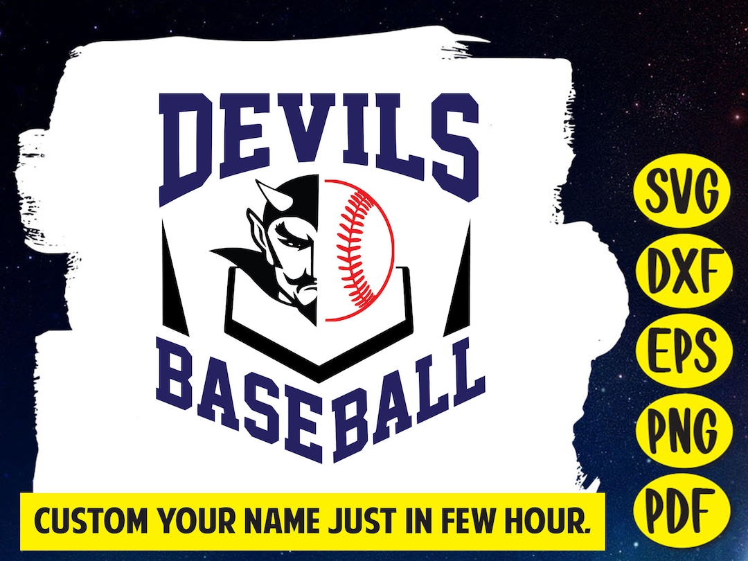 Devils Svg,devils Baseball Svg,devils Cut File,devils Logo,softball Svg ...