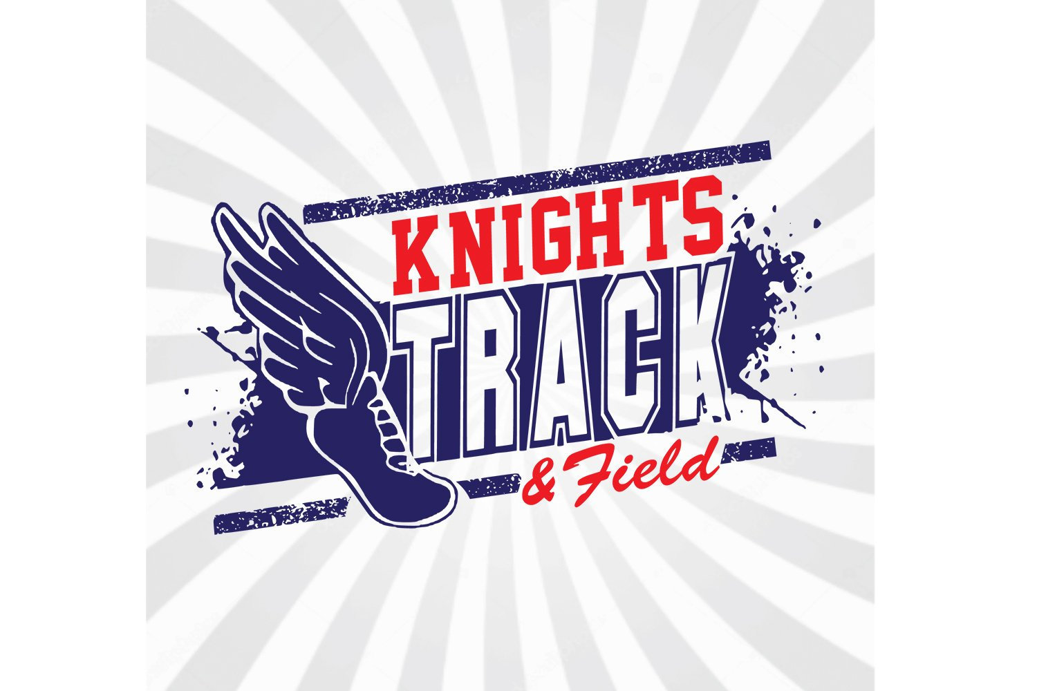 Knights Cross Country, Track and Field Logo,vector,cut File,sport ...
