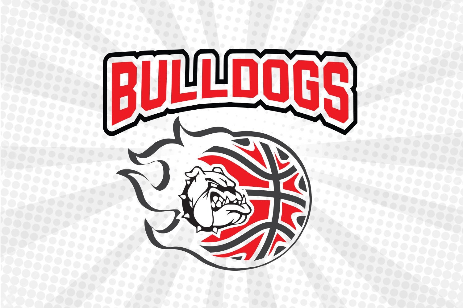 Bulldogs SVG Basketball SVG Bulldogs Basketball T-shirt - Etsy