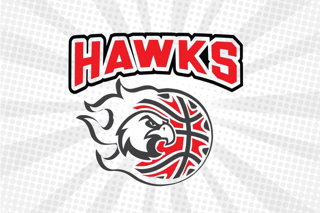 Hawks ,hawks Svg, Hawks Basketball ,hawks Mascot, Hawks Cut File, Hawks ...