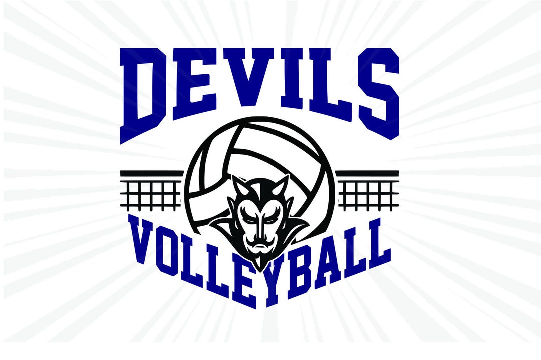 Devils SVG, Volleyball SVG, Devils Volleyball T-shirt Design ...