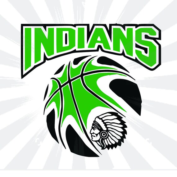 Indianer Maskottchen Logo