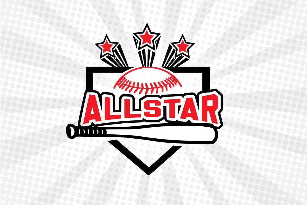 All Star Baseball Svg, Star Baseball Svg, Baseball Tournament ...