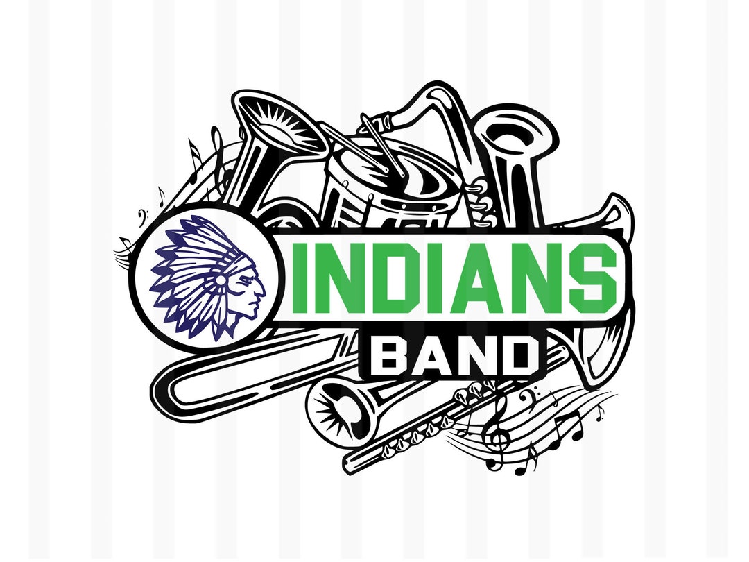 Indians,indians Svg,indians Logo,indians Mascot,indians Cut File ...