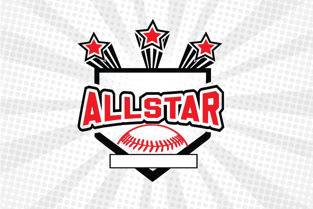 All Star Baseball Svg, Star Baseball Svg, Baseball Tournament ...