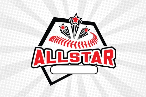 All Star Baseball Svg Star Baseball Svg Baseball Tournament | Etsy