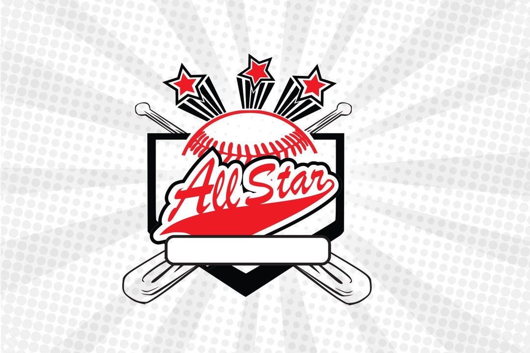 All Star Baseball Svg, Star Baseball Svg, Baseball Tournament ...