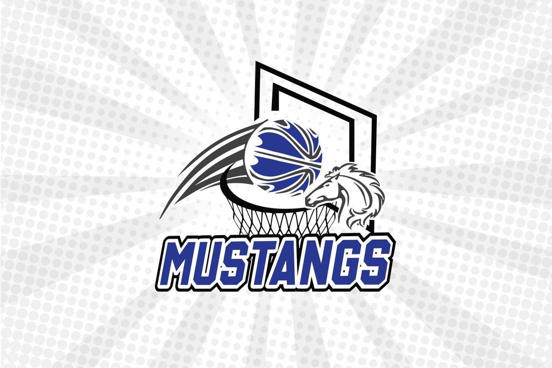 Mustangs SVG, Basketball SVG, Mustangs Basketball SVG, Mustangs ...
