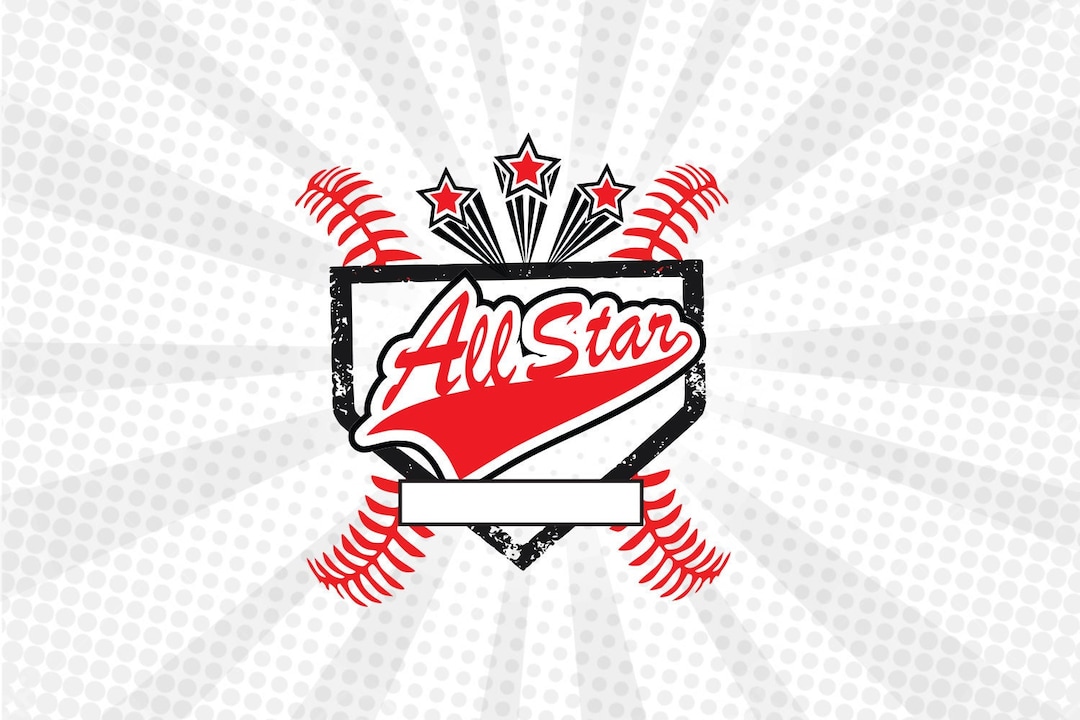 All Star Baseball Svg, Star Baseball Svg, Baseball Tournament ...