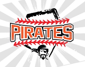 Brunswick High School Pirates Curved Layouts SVG EPS DXF - Etsy