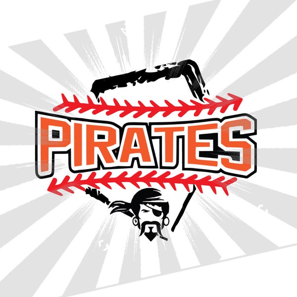 Pirates Baseball Logo Svg - Etsy