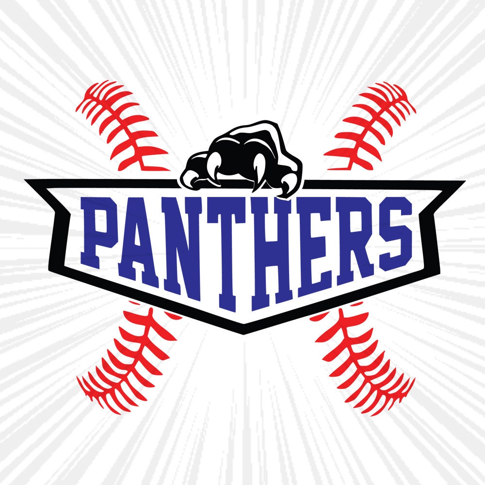 Panthers svgPanthers baseball svg SVG DXF Cricut | Etsy