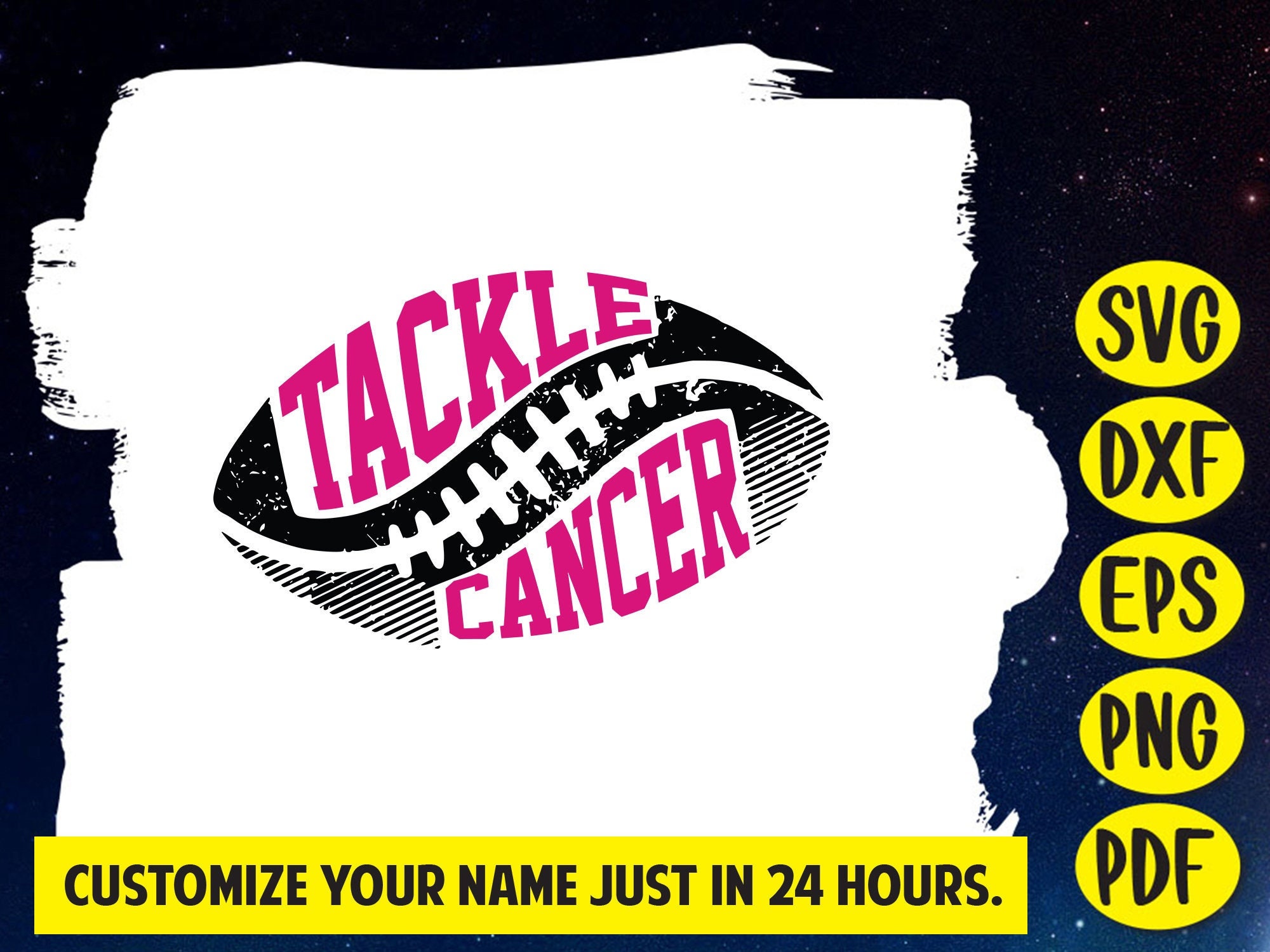 Never Give up Tackle Cancer Breast Cancer Football Laces - Etsy