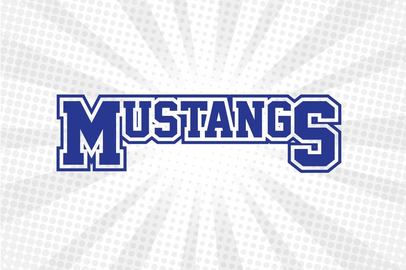 Mustangs Mustangs Svg mustangs Logo Mustangs Cut File - Etsy