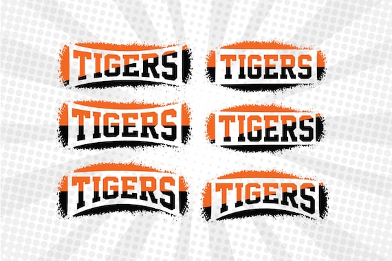 Tigers tigers Svg Tigers Logo tigers Mascot tigers Cut | Etsy