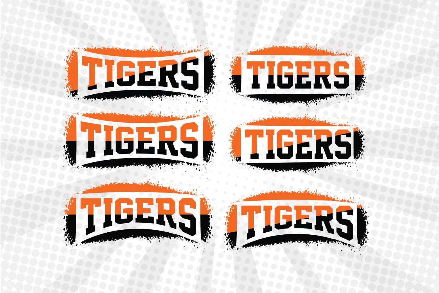 Tigers tigers Svg Tigers Logo tigers Mascot tigers Cut - Etsy