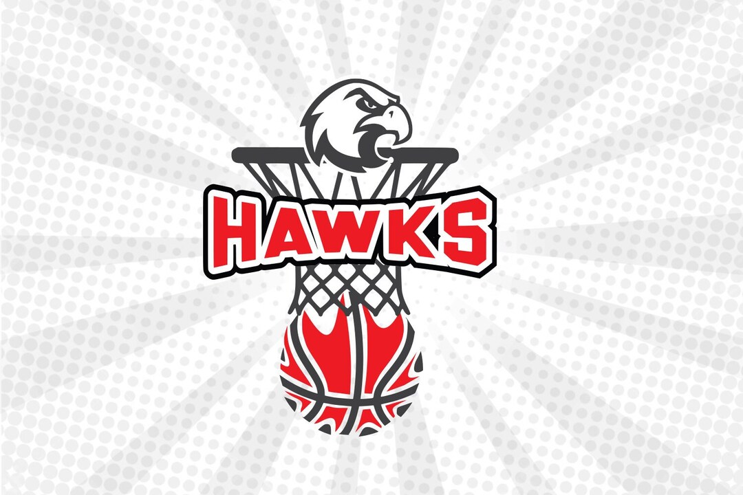 Hawks ,hawks Svg, Hawks Basketball ,hawks Mascot, Hawks Cut File, Hawks ...