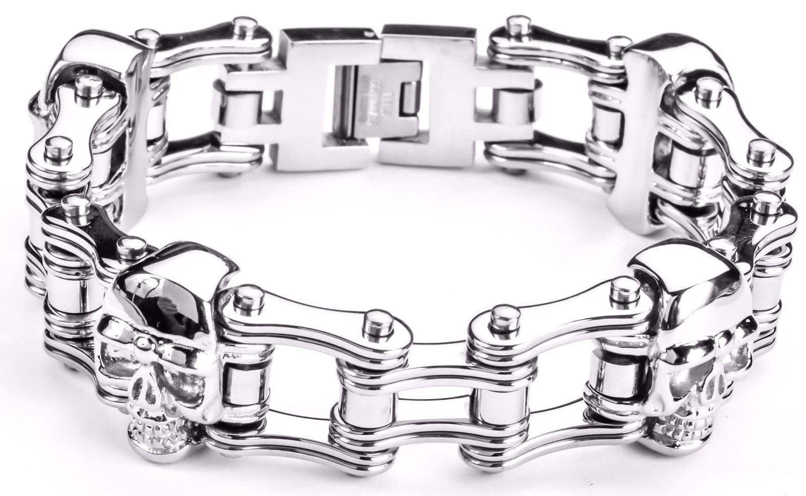 Biker Bracelets for Men - Etsy