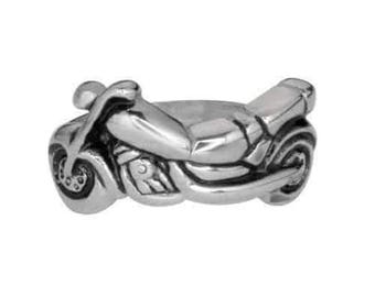 Heavy Metal Jewelry Ladies Motorcycle Bike Wing Ring Stainless Steel - Etsy