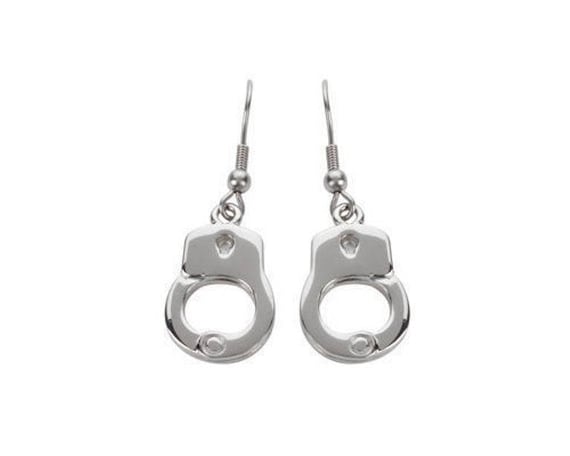 Heavy Metal Woman's Stainless Steel Silver Medium Handcuff - Etsy UK