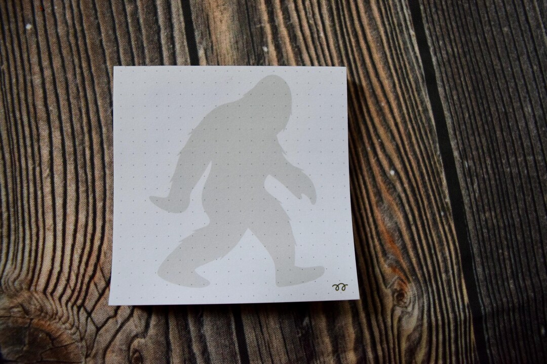 Sasquatch Notepad, Dot Grid Notepad, Making Treasures Notepad, Notes ...