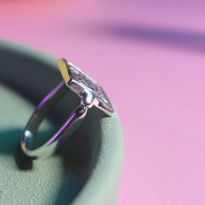 Gold Eye Ring - Evil Eye Ring - Gold Square Ring - Etsy