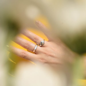 Multi Stone Sterling Silver Ring - Handmade Ring With Stones - Etsy