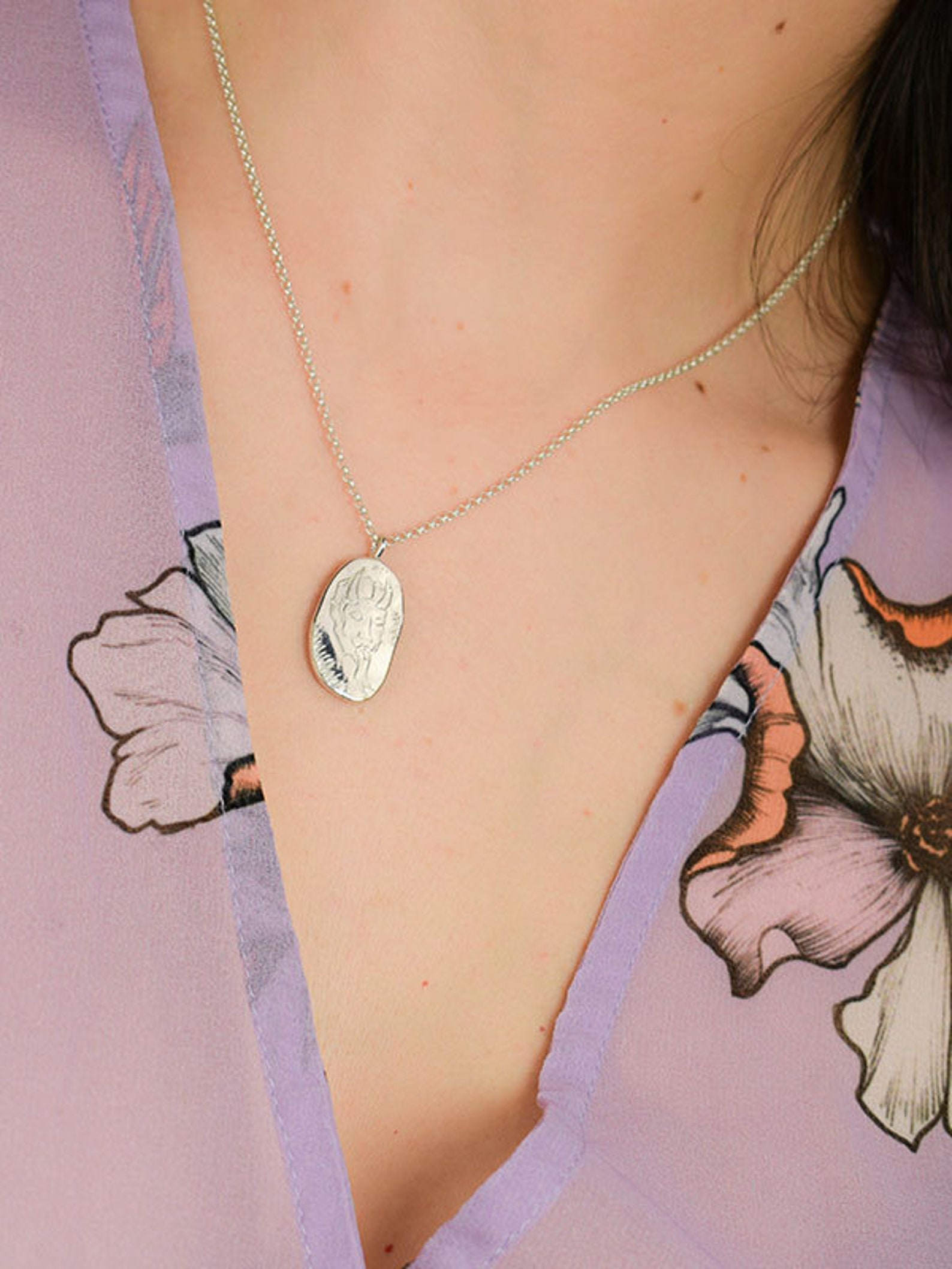 Devil Necklace Satan Necklace Silver or Gold Plated - Etsy