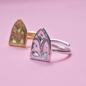 Gothic Arch Ring Wiccan Ring Witchy Ring Medieval Ring - Etsy