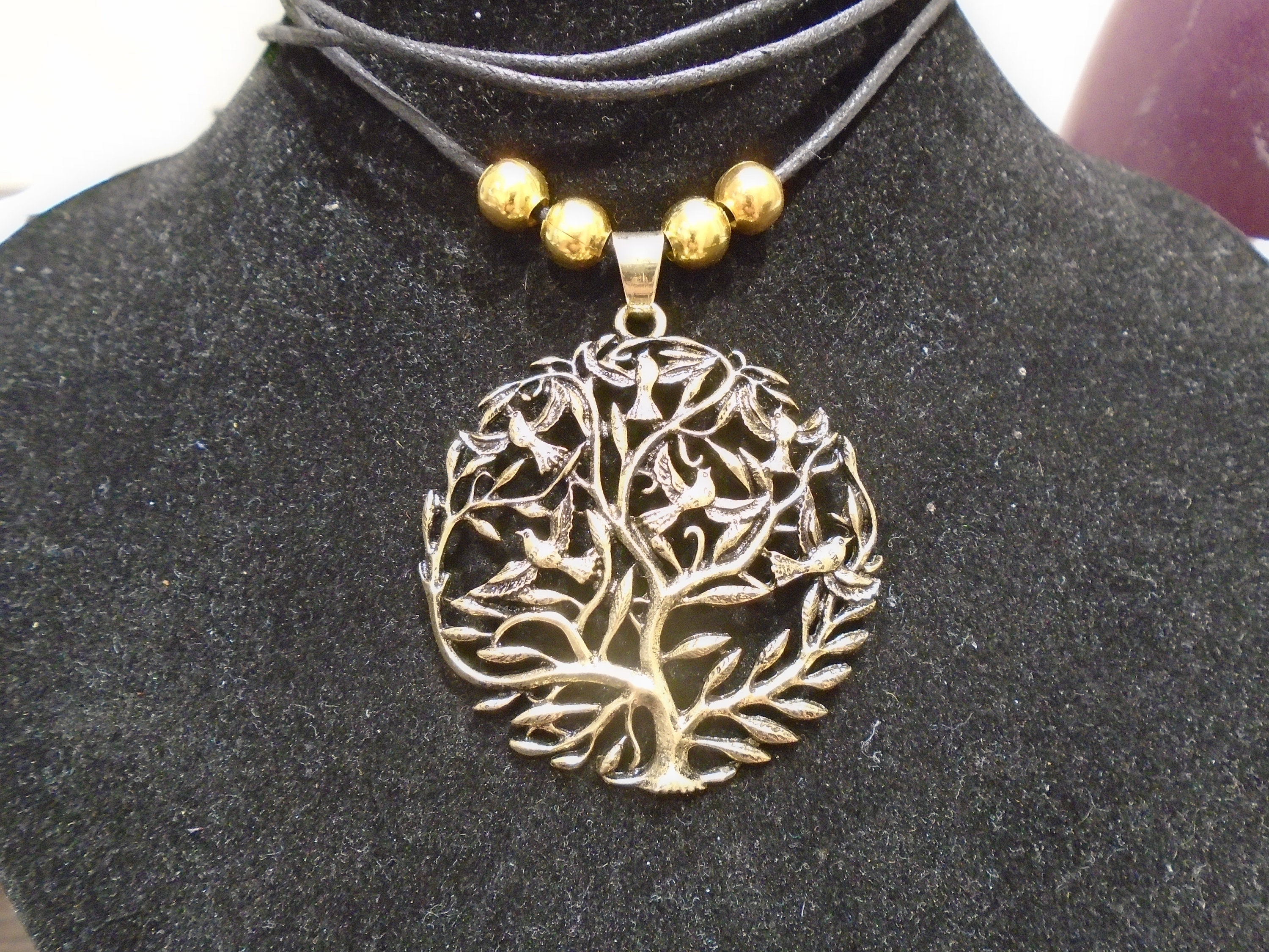 Big 63mm/ 2.5 Brass Celtic Tree of Life Bronze Medallion - Etsy