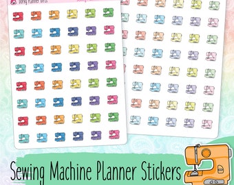 42 Sewing Machine Planner Stickers Sewing Stickers Sewing Machine ...