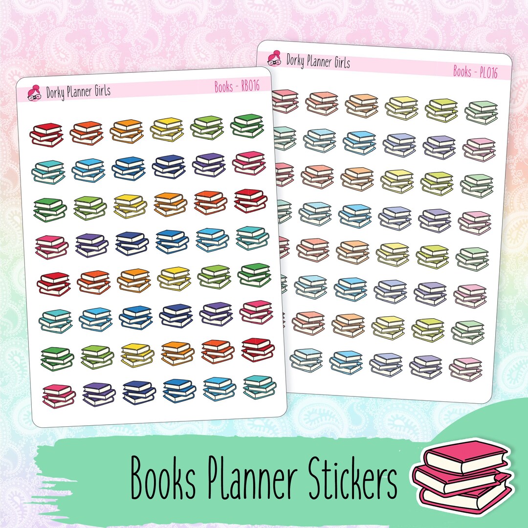 Bücher Sticker - Etsy.de